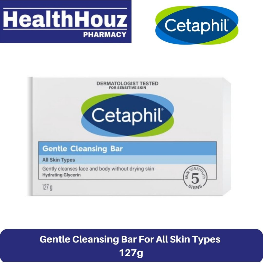 Cetaphil Gentle Cleansing Bar For Face And Body For Sensitive Dry Oily