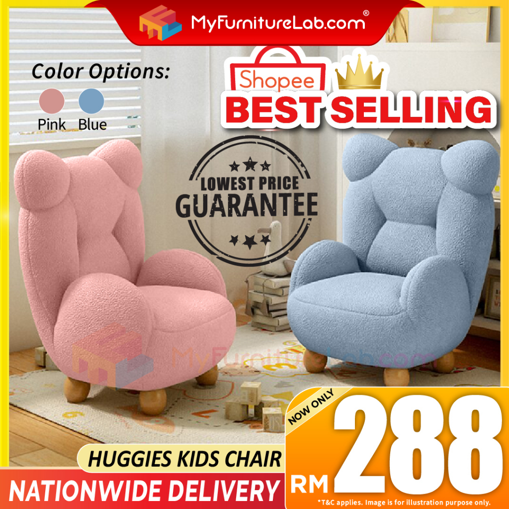 【READY STOCK】𝐌𝐘𝐅𝐔𝐑𝐍𝐈𝐓𝐔𝐑𝐄𝐋𝐀𝐁®: HUGGIES Kids Cute Chair Kerusi Murah ...