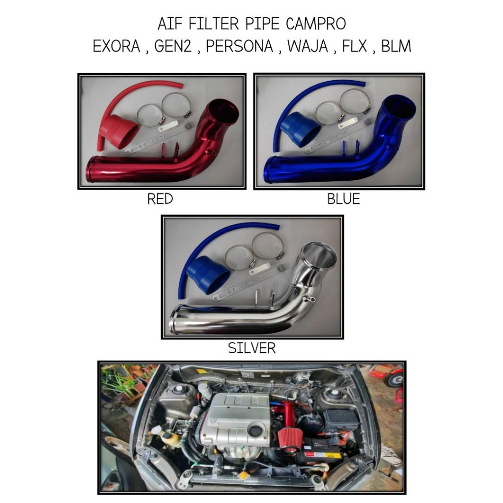 Campro Intake Pipe Air Filter OEM Proton Exora Persona Gen 2 Waja Saga ...