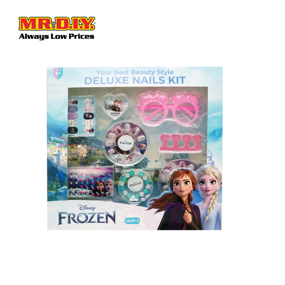 Disney Frozen Deluxe Nails Kit (102 pieces) | Shopee Malaysia