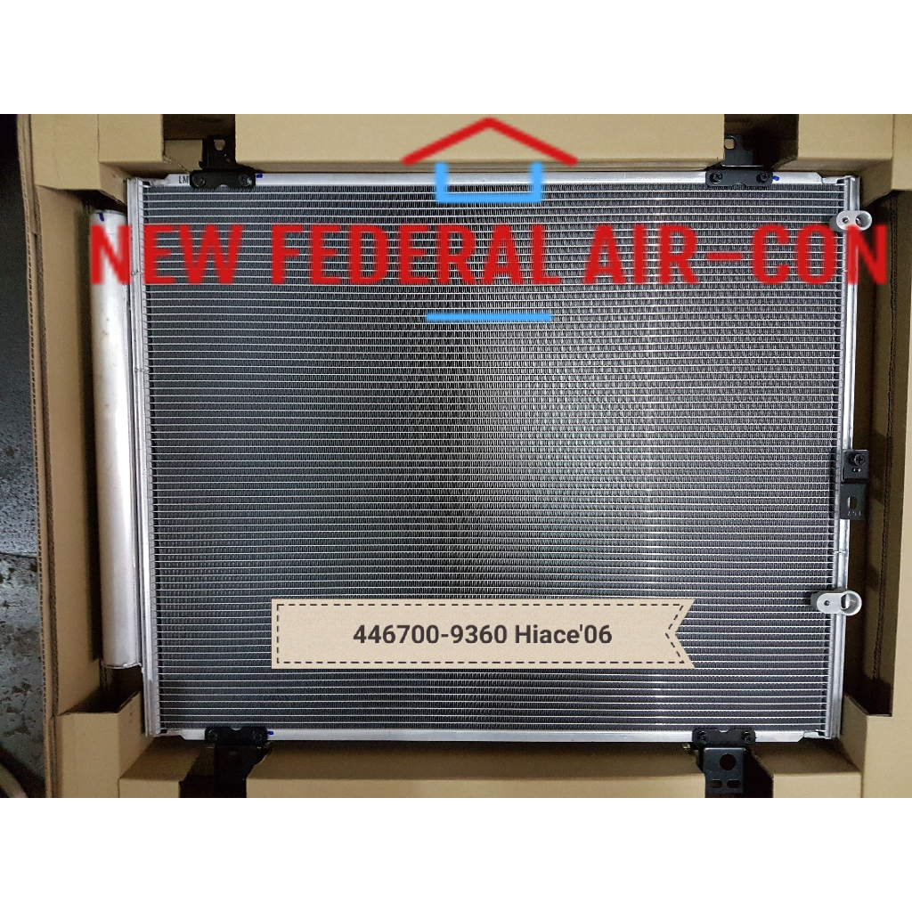 #(ORIGINAL) DENSO TOYOTA HIACE VAN YEAR 2006 CONDENSER CARRY WITH ...
