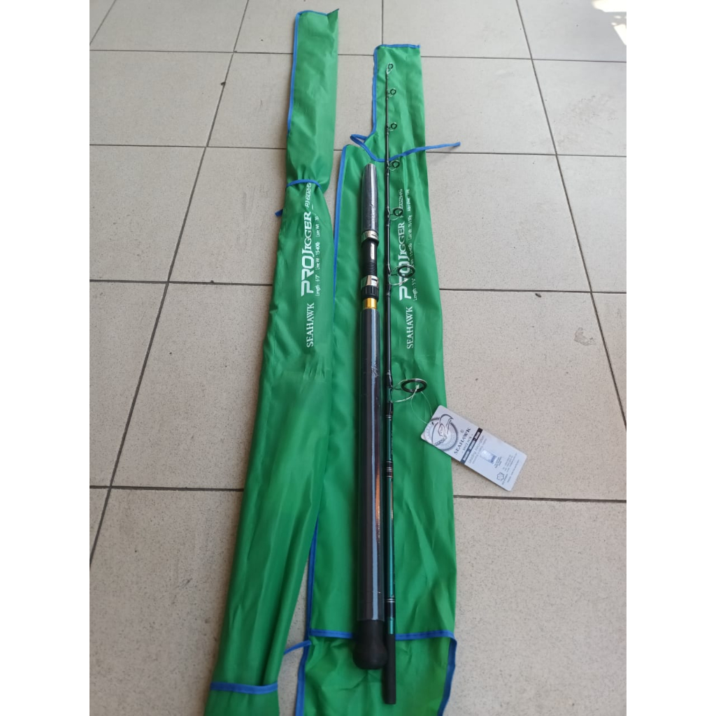 SEAHAWK PRO JIGGER SPINNING ROD JIGGING&BOTTOM ROD | Shopee Malaysia