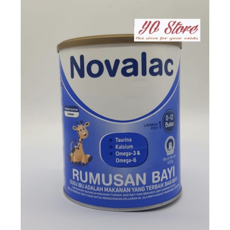 Novalac Rumusan Bayi Step 1 (800g) | Shopee Malaysia