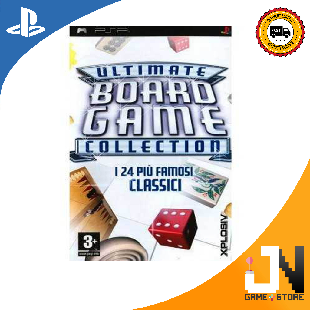 PSP UMD Ultimate Board Game Collection 24 All Time Classics (R3 ...
