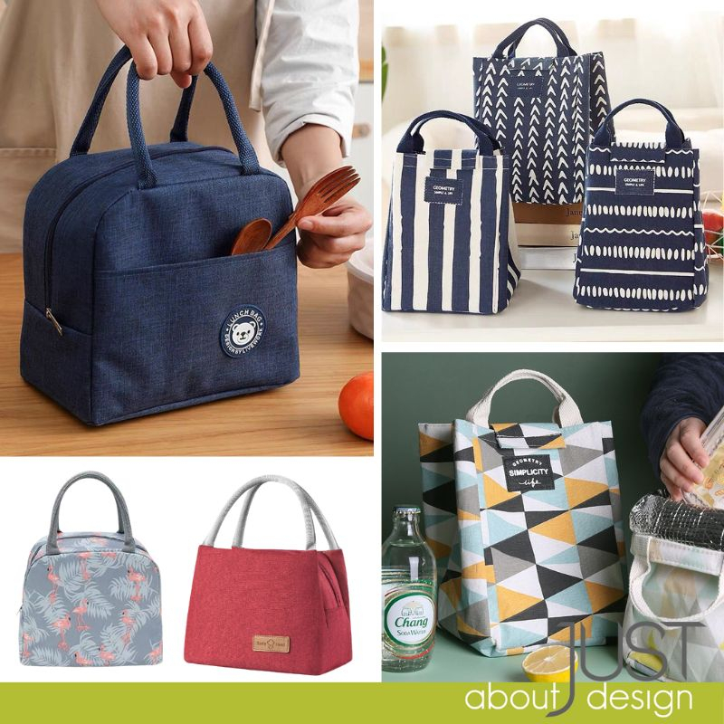 🔥 Lunch Box Bag Bekal Makanan Kerja Women Beg Tahan Panas Lunch Beg ...