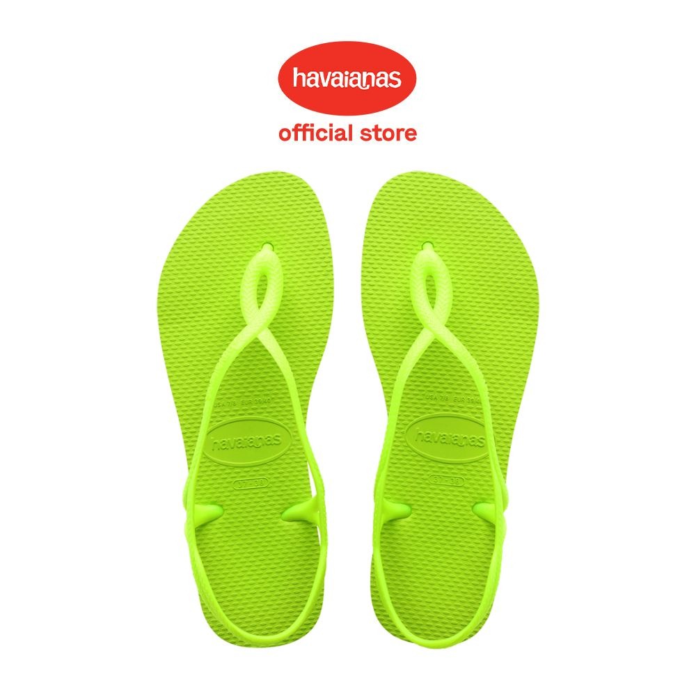 Havaianas Women Luna Sandals - Lemon Green | Shopee Malaysia