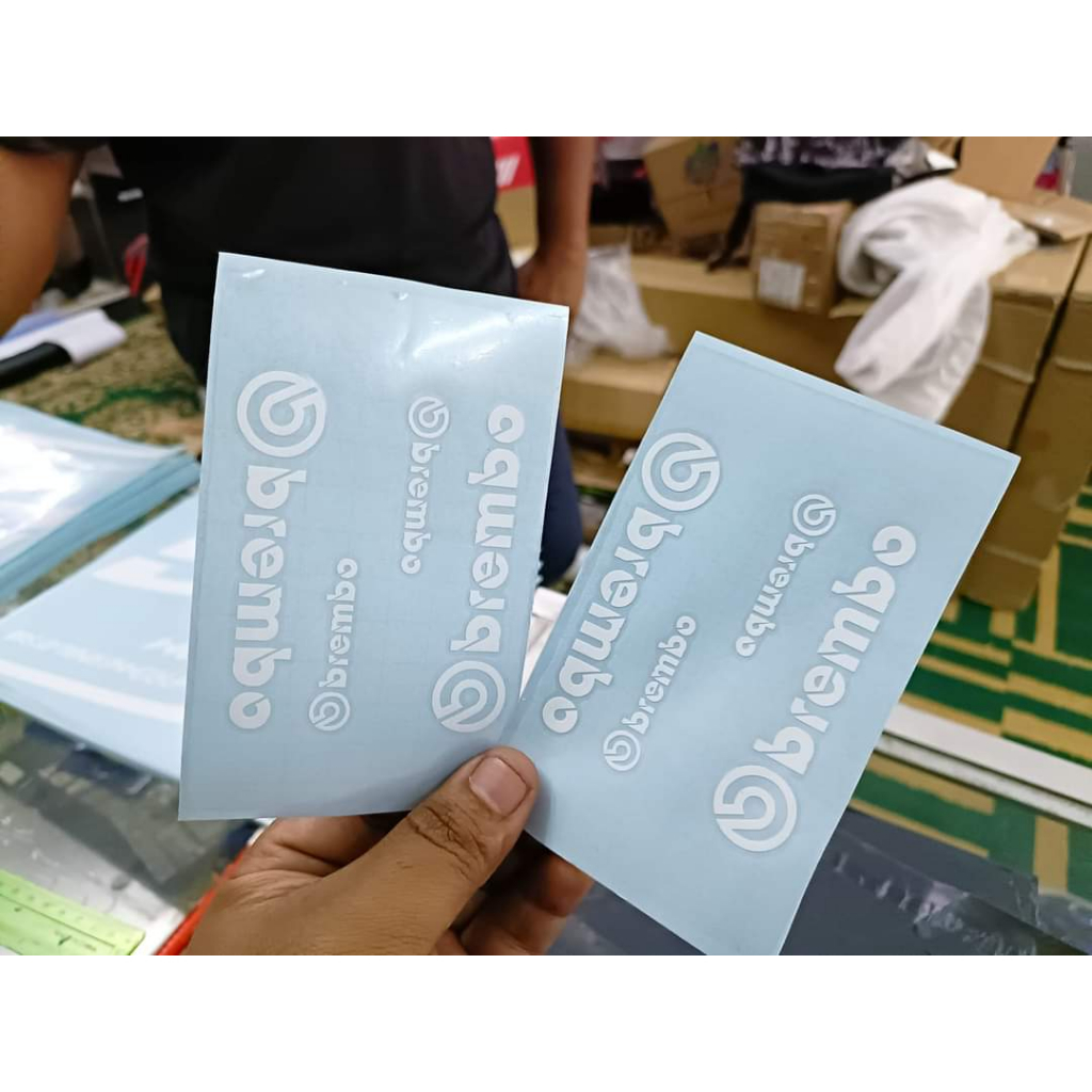 Original Size Brembo Sticker Evo Subaru FD Sumitomo | Shopee Malaysia
