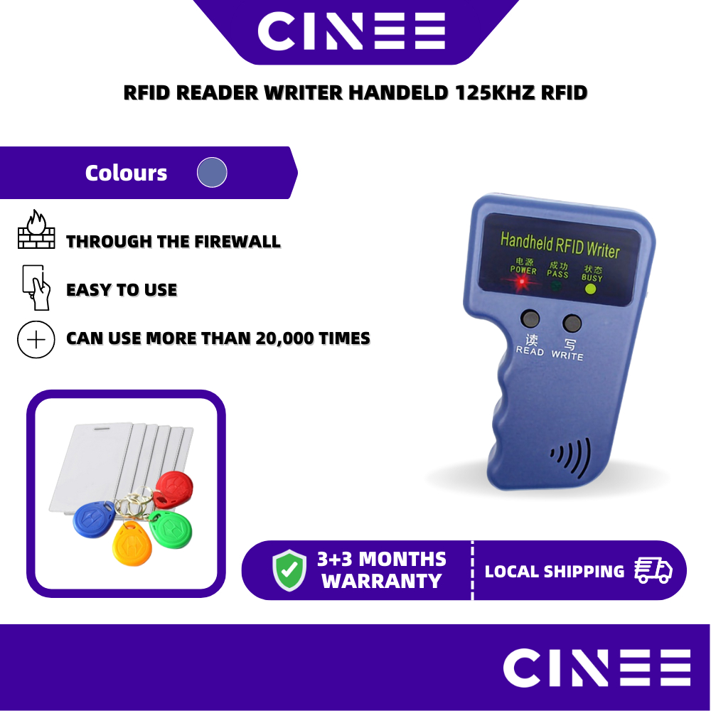 RFID Reader Writer Handheld RFID Copier 125khz RFID Copier Duplicator ...