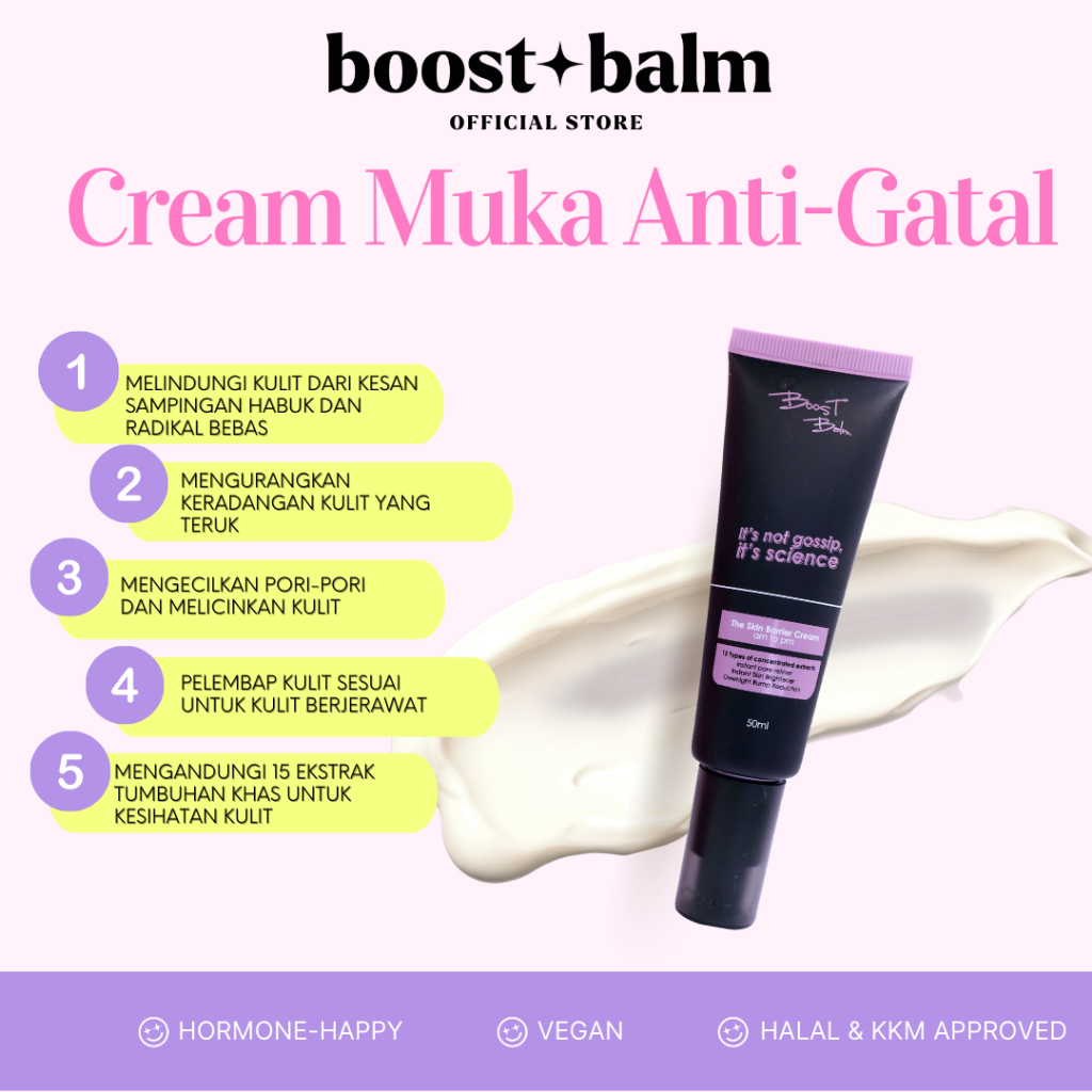 Boost Balm Skin Barrier Cream | Anti-Inflammatory Moisturizer for ...