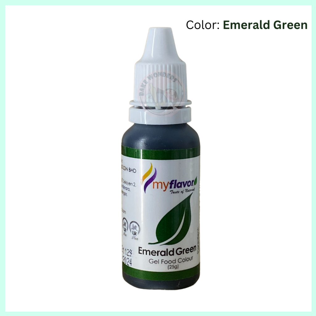 Myflavor Gel Food Colour/Pewarna Gel Makanan/Food colouring/Edible gel ...