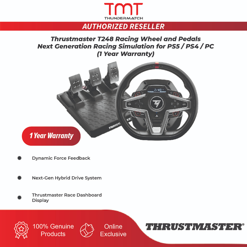 Thrustmaster Racing Steering Wheel Add-ons | Ferrari SF1000 Edition ...