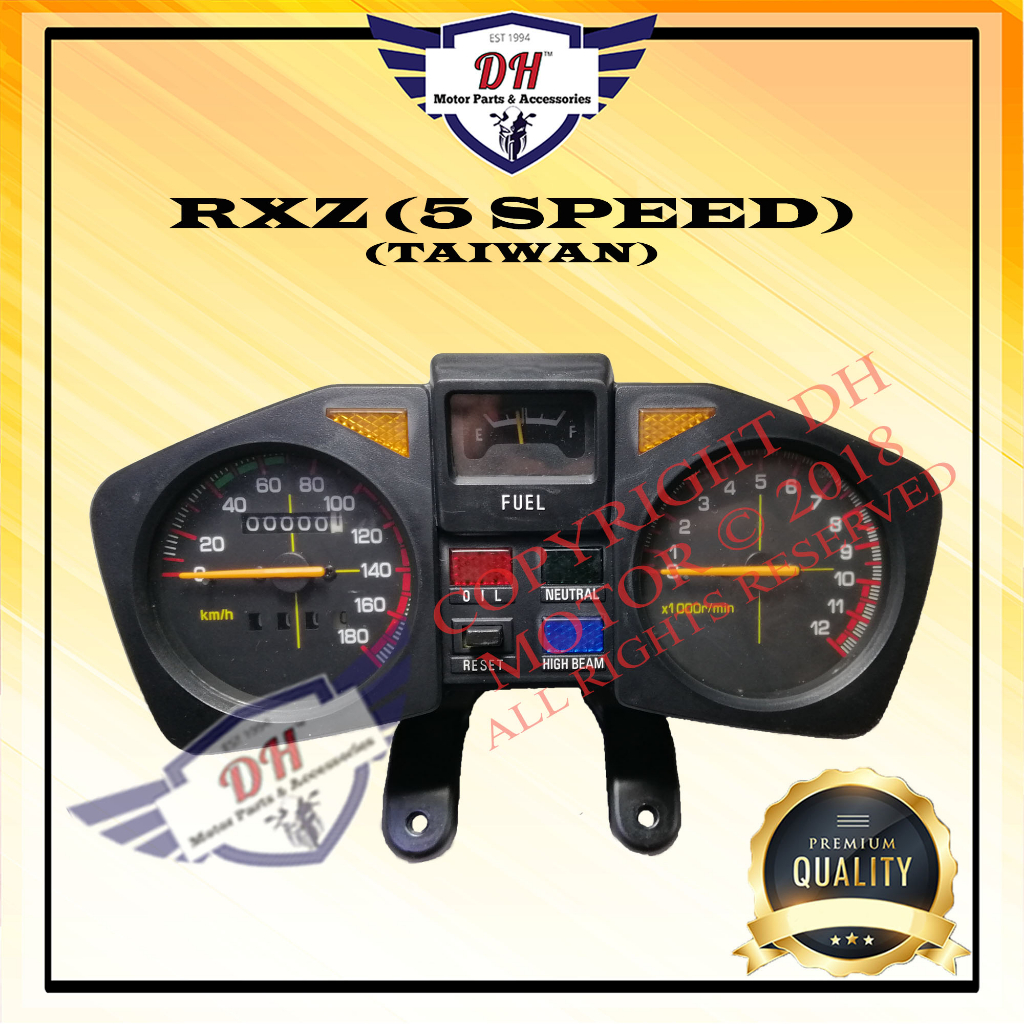 RXZ (5 SPEED) (TAIWAN) STANDARD METER YAMAHA | Shopee Malaysia