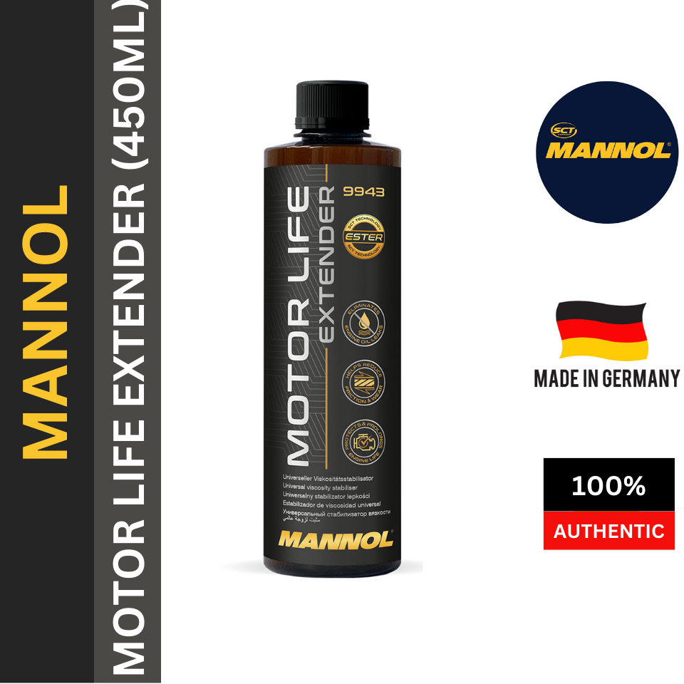MN9943-450ML MANNOL MOTOR LIFE EXTENDER (OIL LEAK STOP) (MADE IN GERMAN ...
