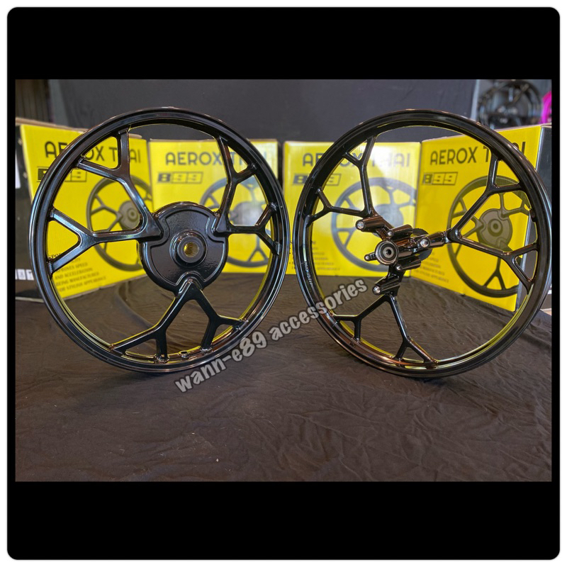 🔥READY STOCK🔥 SPORT RIM CNC ORIGINAL (AEROX THAI) NVX155 V1/ V2 160/160 ...