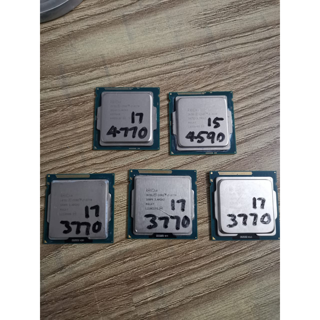 Intel LGA1700 1150 LGA1155 1151 processor used i7 g7400 8500 6500 4790 ...