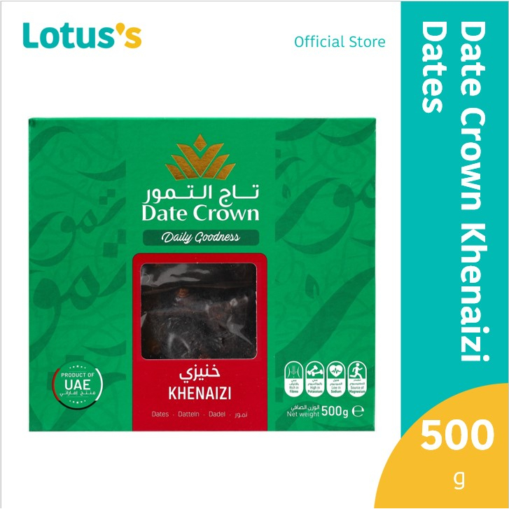 Date Crown Khenaizi Dates 500g | Shopee Malaysia