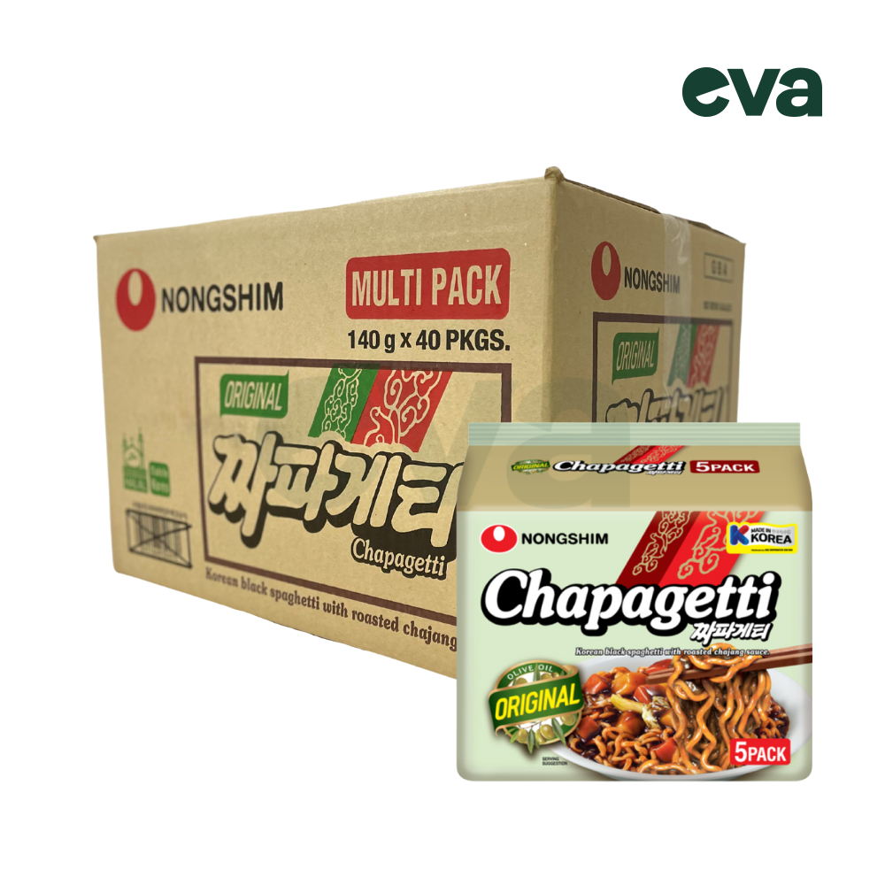 NONGSHIM KOREA CHAPAGETTI CHAJANGMYUN (HALAL)- BOX (8 BAGS) | Shopee ...
