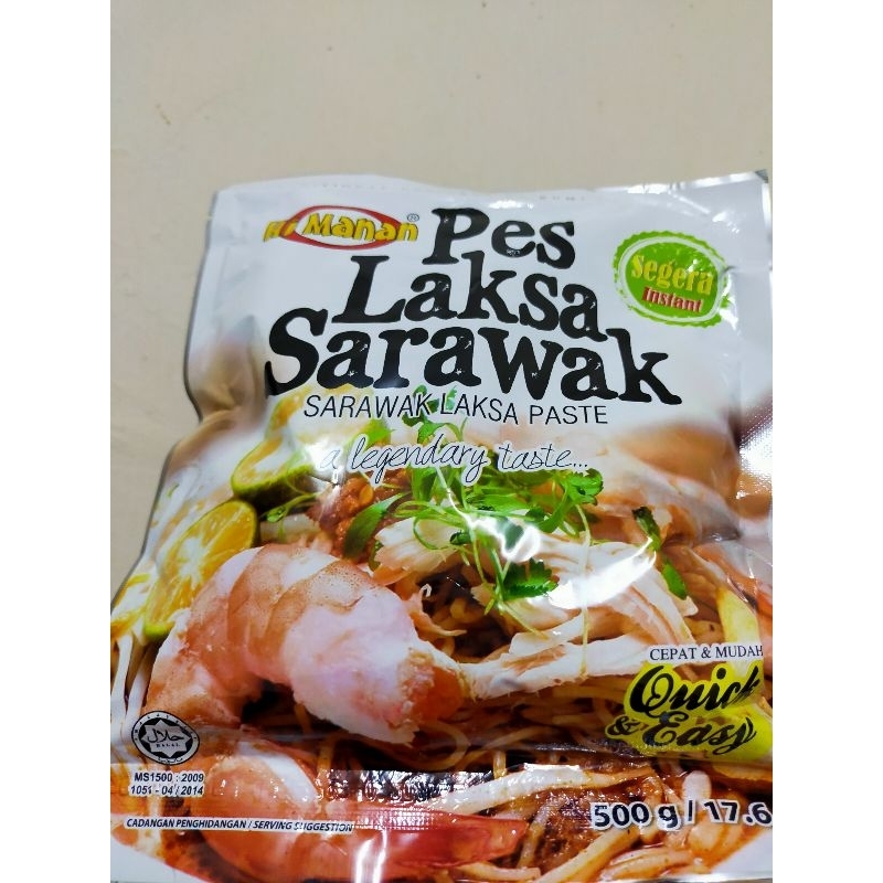 Paste Laksa Sarawak Haji Manan 500g & 200g | Shopee Malaysia