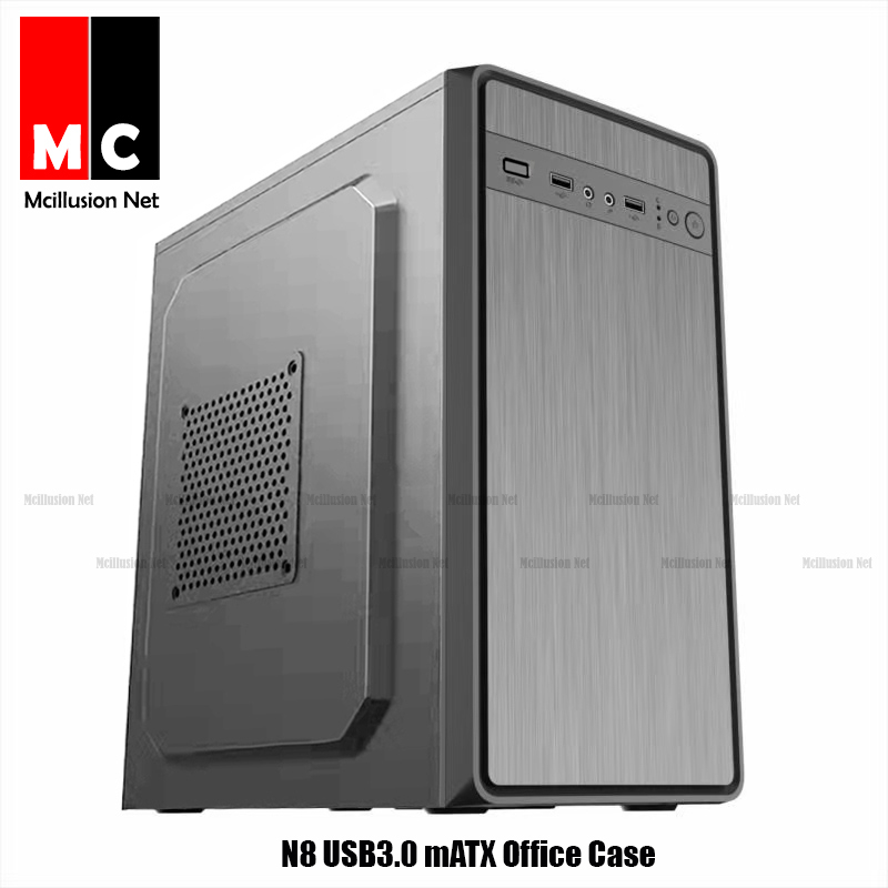 USB3.0 Office mATX/ITX PC Mini Case Computer Desktop Casing Office ...