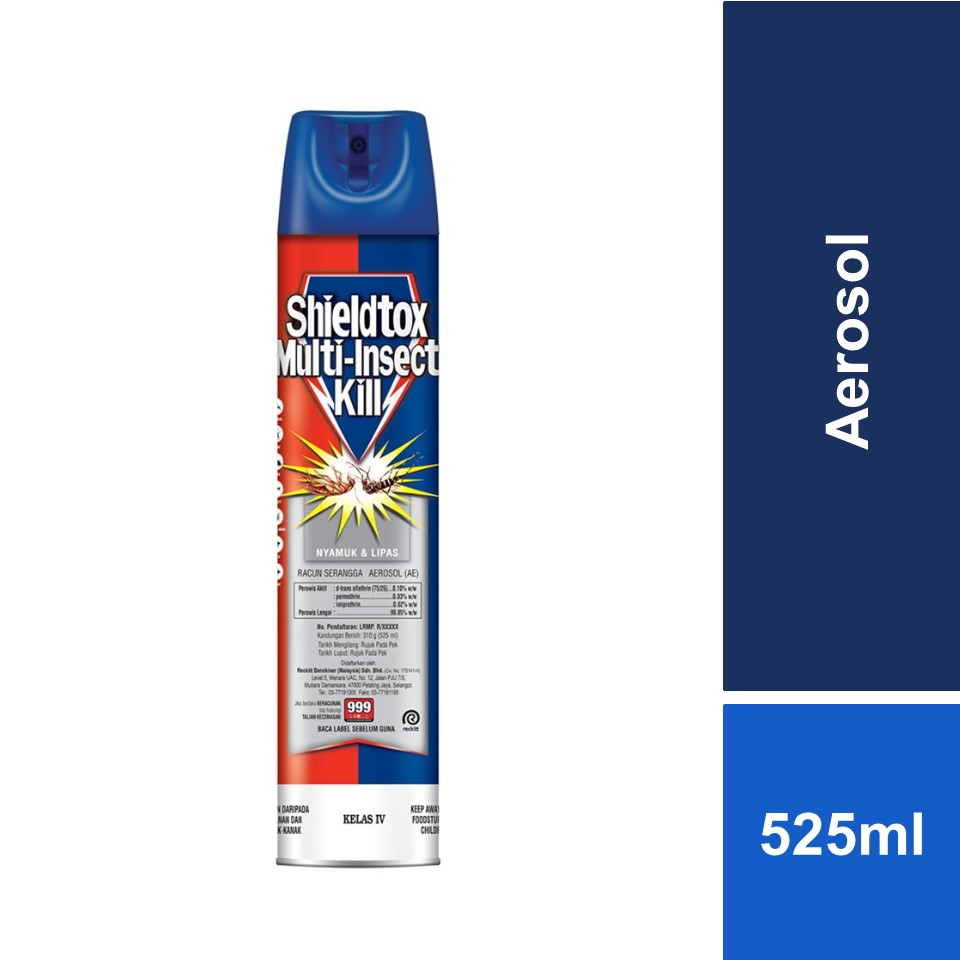 Shieldtox Multi-Inset Killer Spray Aerosol 525ml | Shopee Malaysia