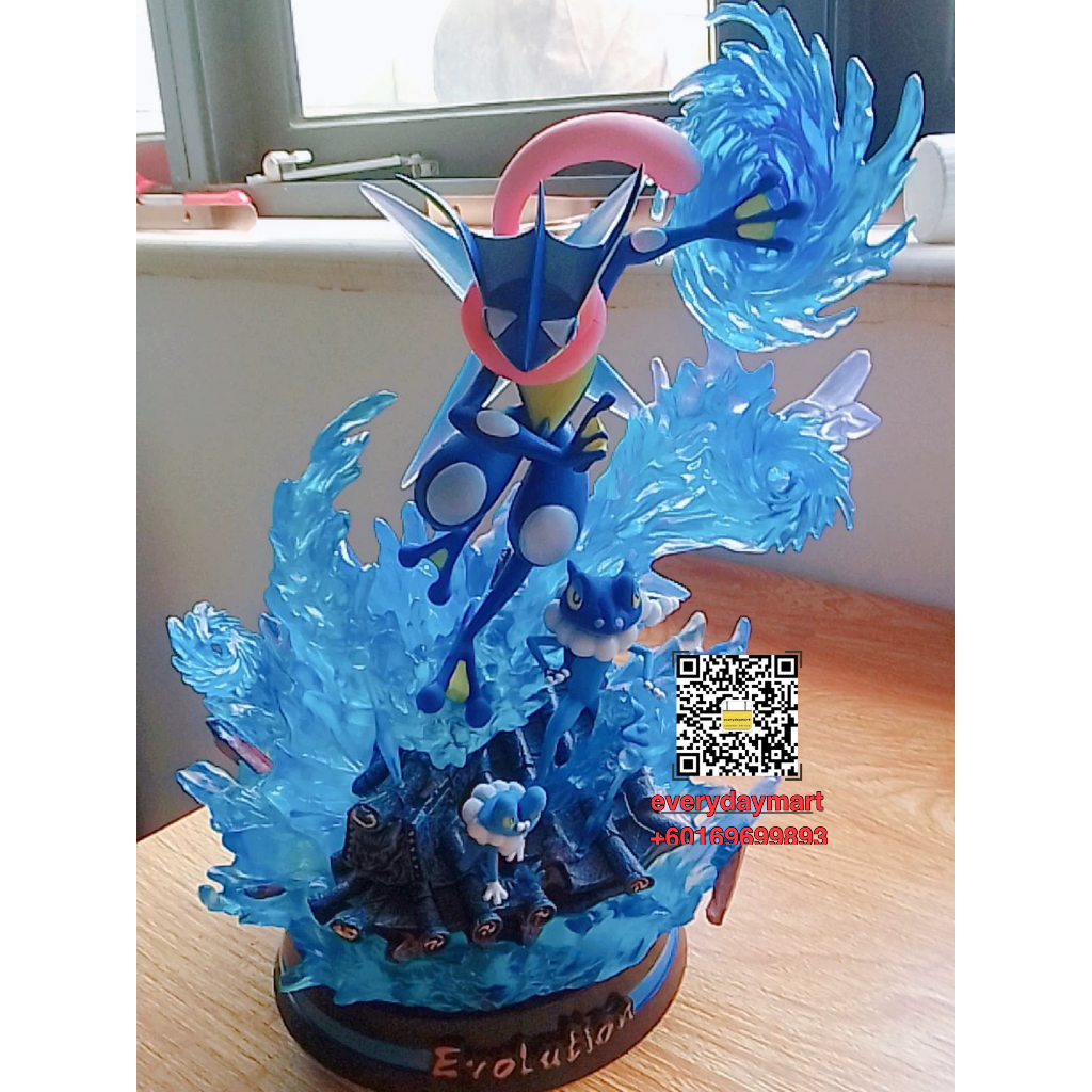 POKÉMON💥GRENINJA EVOLUTION ILLUMINATED💥ACTION FIGURE TOYS STATUES🔥宝可梦甲贺忍蛙进化链🔥手办模型 | Shopee Malaysia