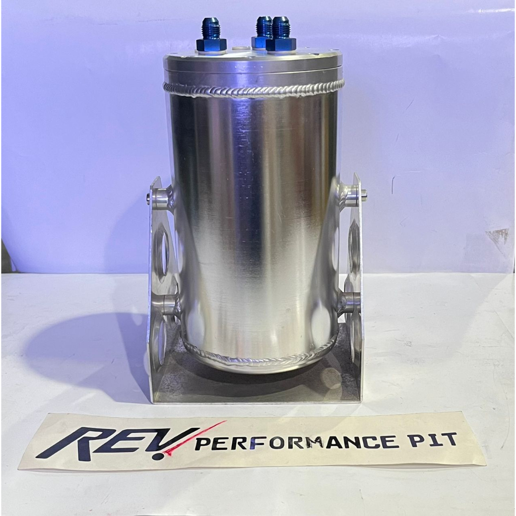 Sard design Universal Aluminum 2L Fuel Surge tank 21cmx13cm (Height x ...