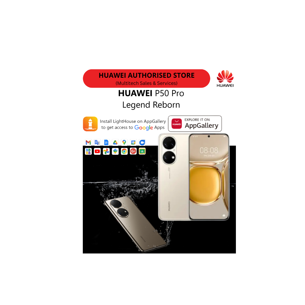 Huawei P50 Pro Smartphone 8GB + 256GB Camera 66w SuperCharge120Hz Refresh Rate OLED Curved ...