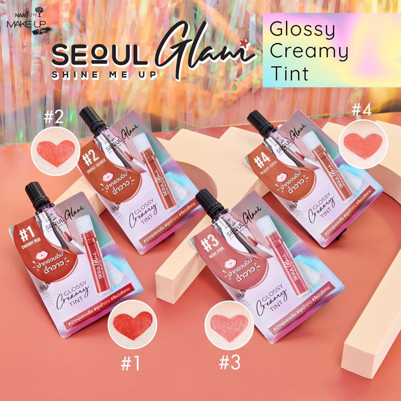 Nami Make Up Pro Seoul Glam Glossy Creamy Tint Nami Make Up Pro Seoul ...