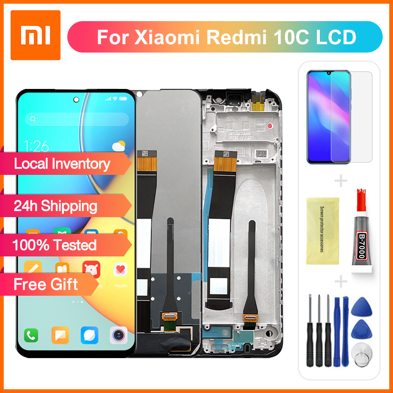 ORIGINAL LCD with Frame For REDMI 10C / POCO C40 LCD Touch Display ...