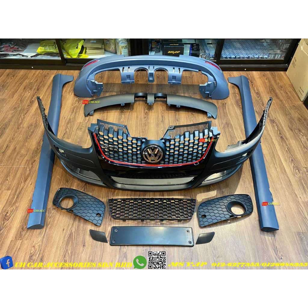 VOLKSWAGEN VW MK5 GOLF GTI BUMPER BODYKIT SKIRT GRILLE GRILL | Shopee ...