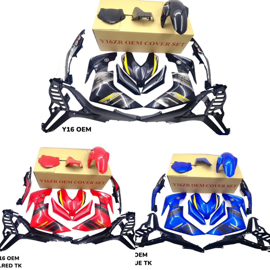 YAMAHA Y16 Y16ZR DOCTOR RAPIDO COVER SET BODY COVERSET SIAP STICKER ...