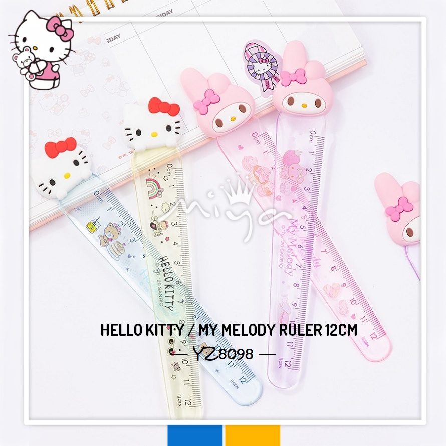 SANRIO HELLO KITTY / MY MELODY RULER - 12CM | Shopee Malaysia