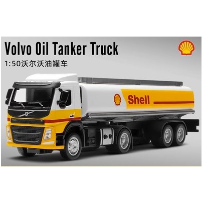 CCA 1/50 Volvo FM Shell Oil Tanker Trailer Truck Diecast Car VOLVO ...