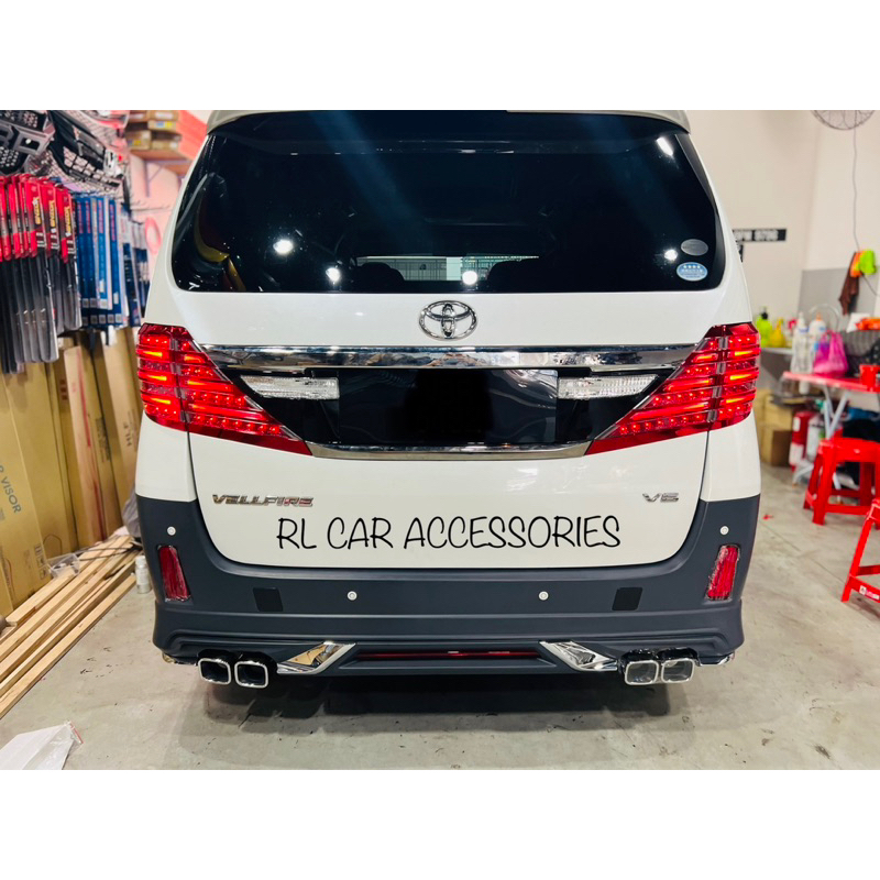 Toyota vellfire alphard anh20 2008 2009 2010 2011 2012 2013 2014 rear ...