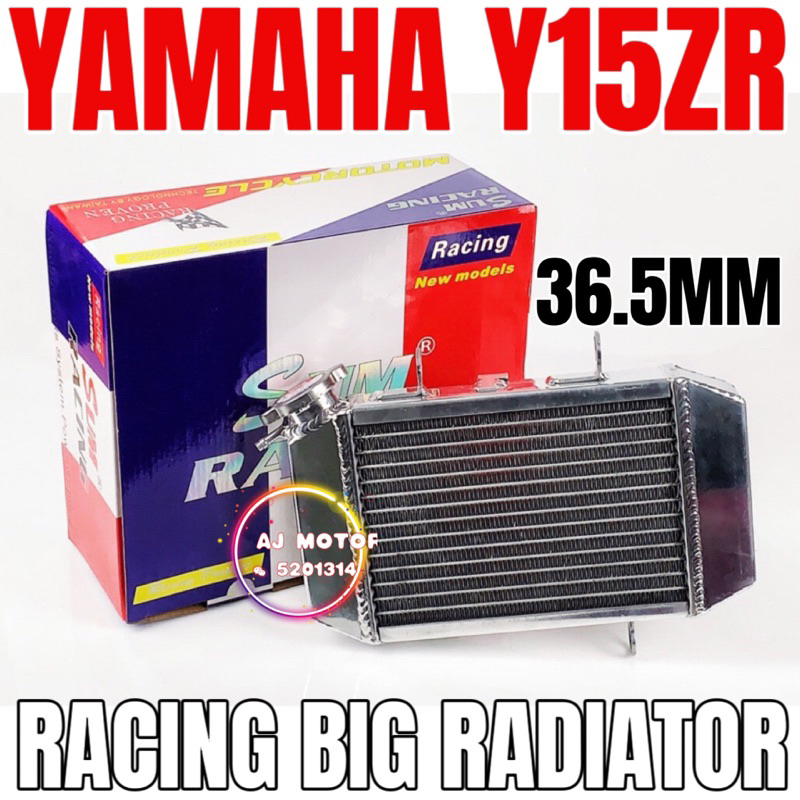 Y15ZR V1-V2 SUM RACING 36.5MM RADIATOR COOLANT TANK YAMAHA Y15 TANGKI ...