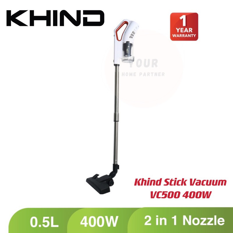 Khind Stick Vacuum With Wire VC8630 / VC66B / VC500 | Shopee Malaysia