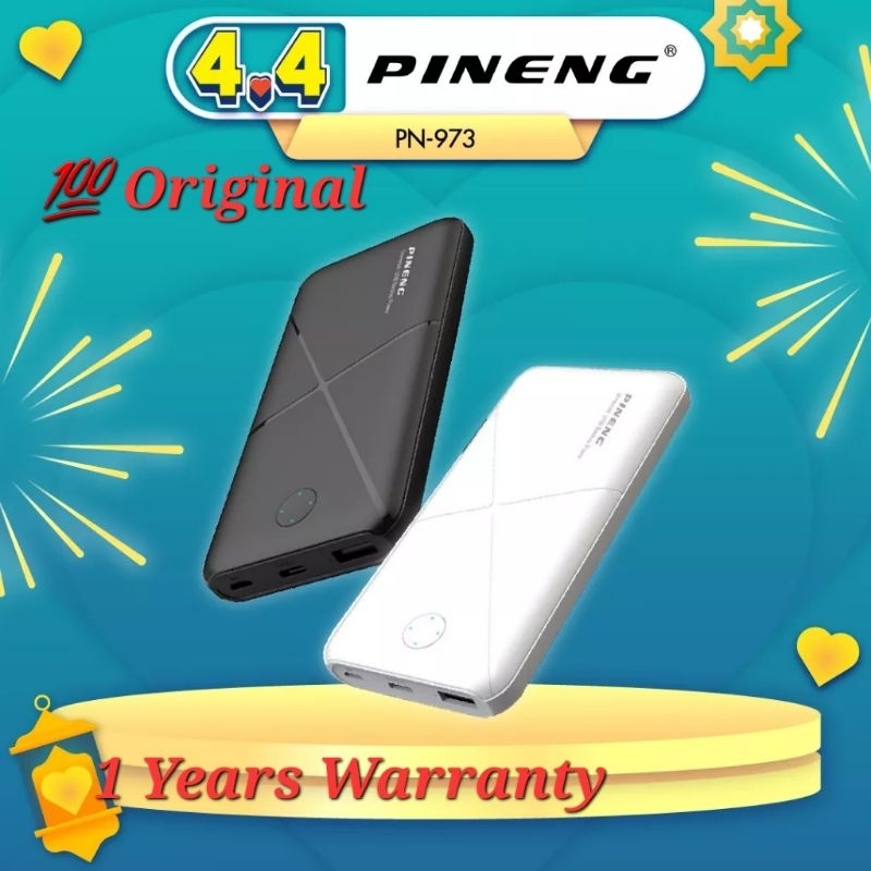 Original PINENG PN-973 10000mAh Power Bank (with 1 Years Warranty ...