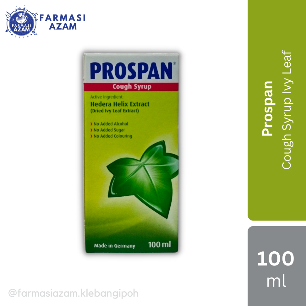 PROSPAN COUGH SYRUP 100ML (EXP: 07/25) | Shopee Malaysia