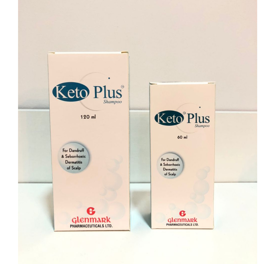 Keto Plus Shampoo | for dandruff & seborrhoiec dermatitis of scalp (60 ...