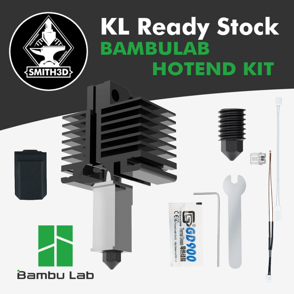 Bambulab X1 / X1CC / P1P Spare Parts Full Hotend Heatsink Heat Block ...