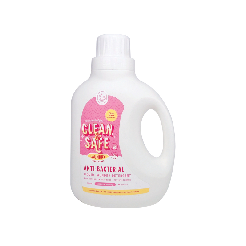 Clean & Safe Antibacterial Liquid Laundry Detergent (1L) l ...