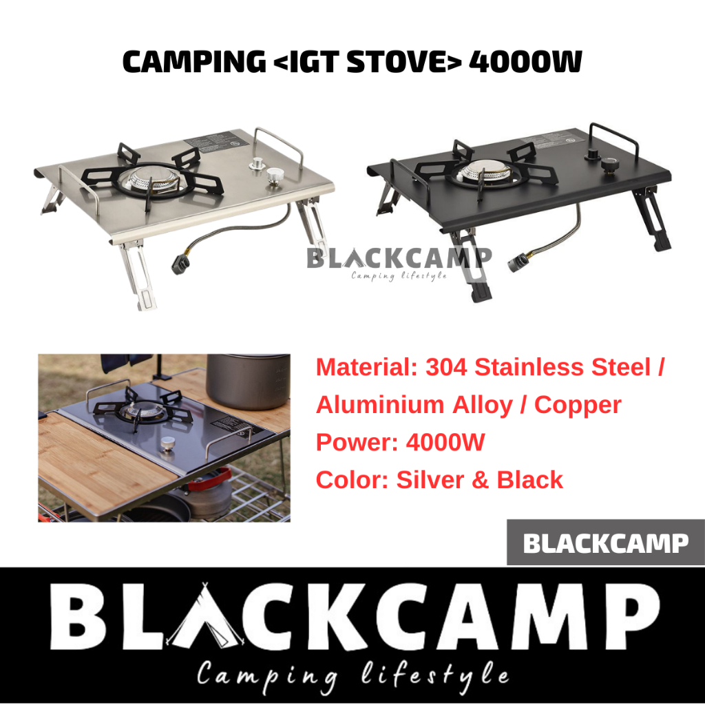 Camping IGT Stove 4000W Stainless Steel Portable Gas Stove IGT Module Modular Outdoor Camping ...