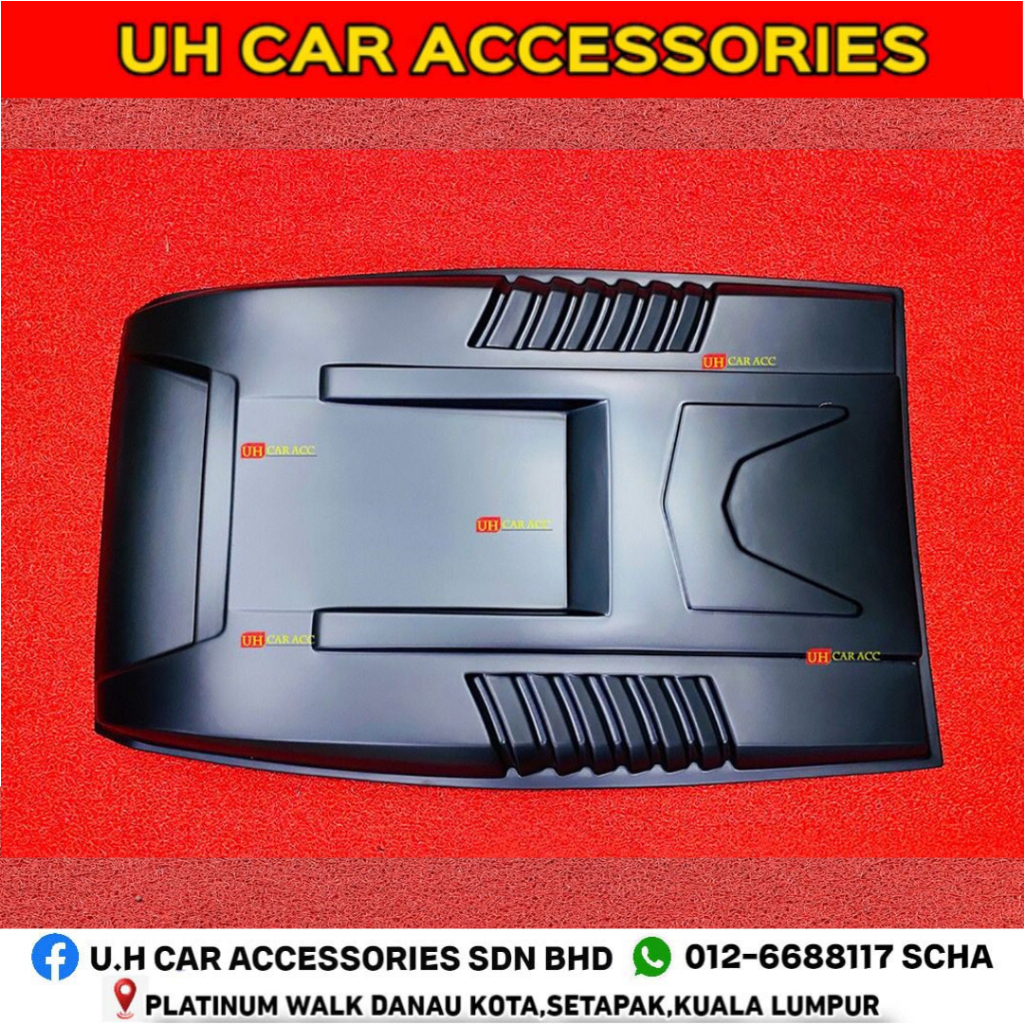 FORD RANGER T7 T8 FRONT BONNET BONET SCOOP HOOD MATT BLACK | Shopee ...