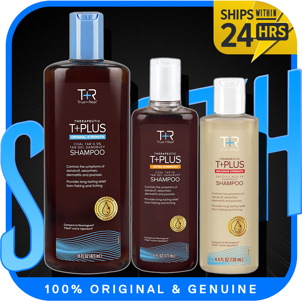 True+Real Therapeutic Plus Tar Gel Anti-Dandruff Shampoo | Original ...