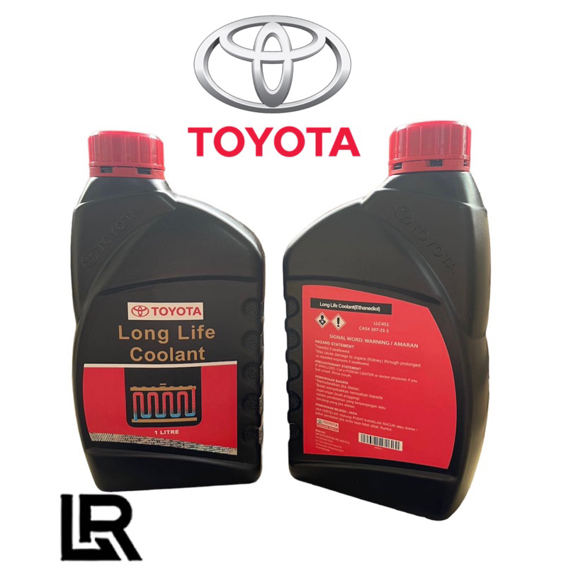 ( 100% ORIGINAL ) GENUINE TOYOTA LONG LIFE COOLANT ( NEW SPEC ) ANTIFREEZE 1L ( 088891L ...