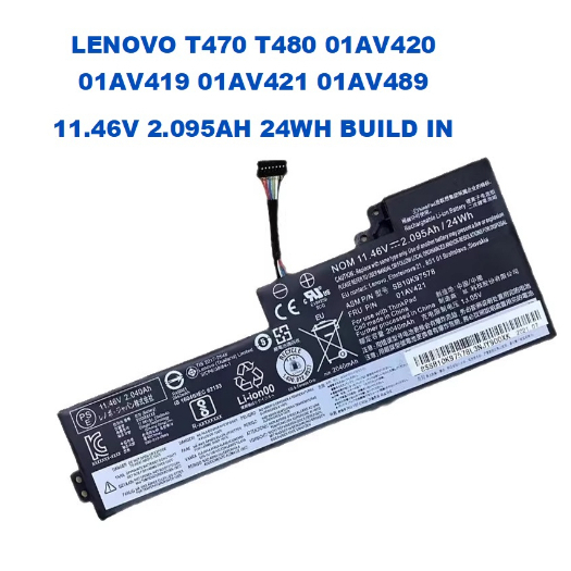EXTERNAL & INTERNAL LENOVO T470 T480 01AV421 01AV425 48WH 01AV423 ...