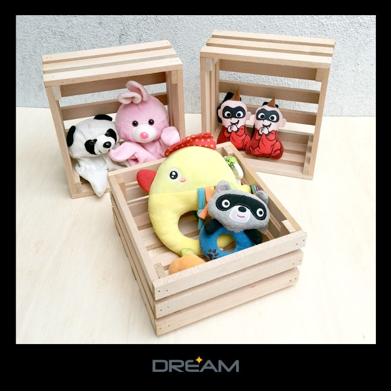 Wooden Crate / Storage Box / Kotak Kayu | Shopee Malaysia