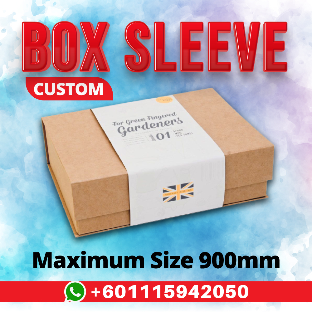 📦 Customized Packaging box sleeve printing for any box size / Sleeve ...