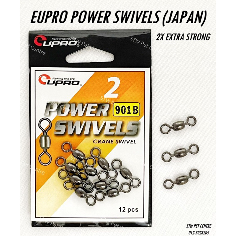 Eupro Power Swivels Crane Swivel 901B Snap Pin Roller (Japan) | Shopee ...