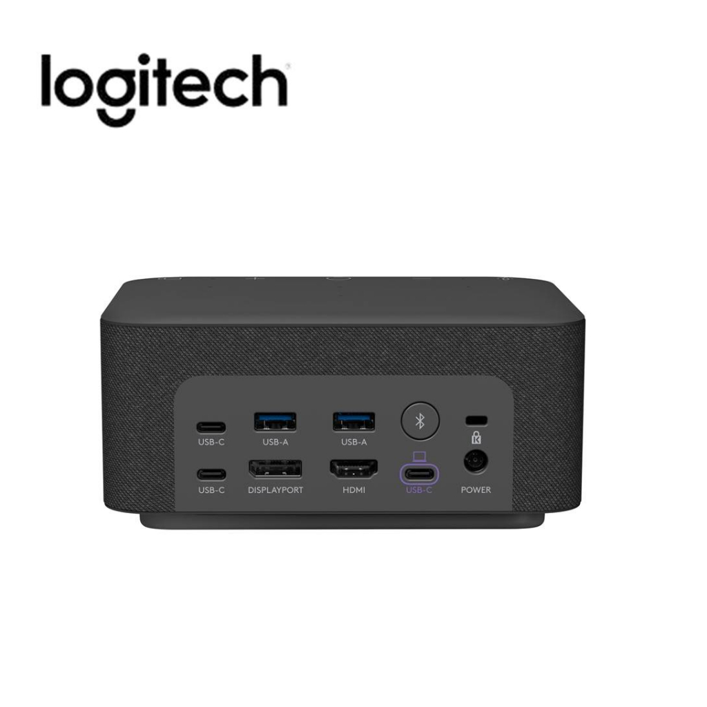 LOGITECH Logi Dock Graphite MSFT/UC Video Conferencing Docking Station ...
